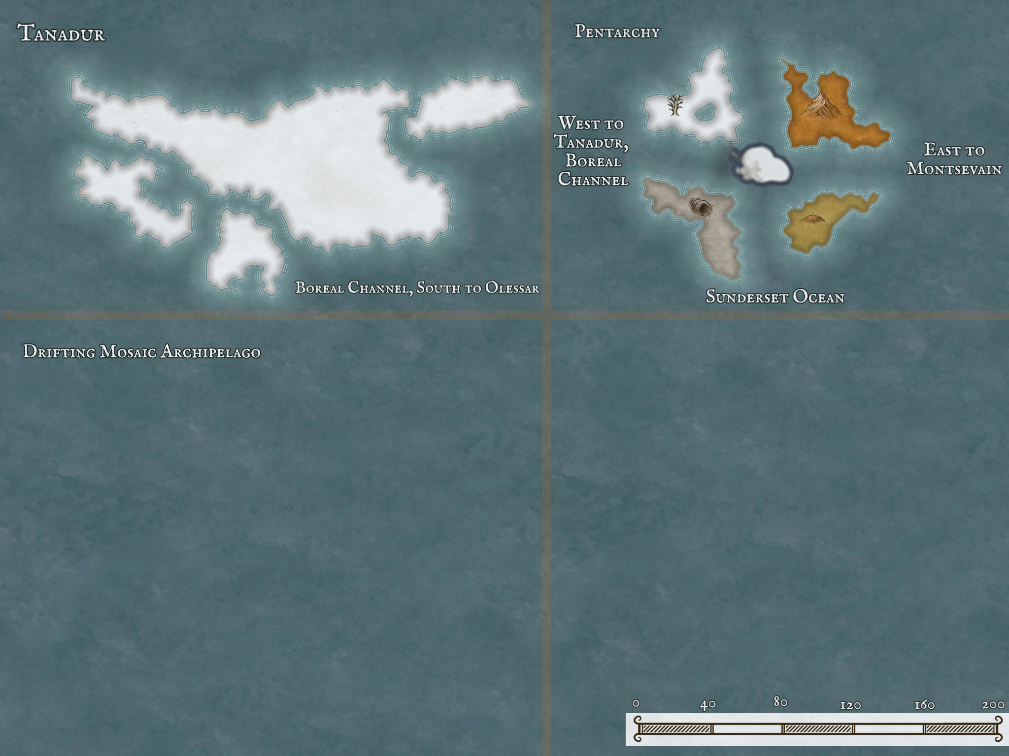 Islands Map Maps