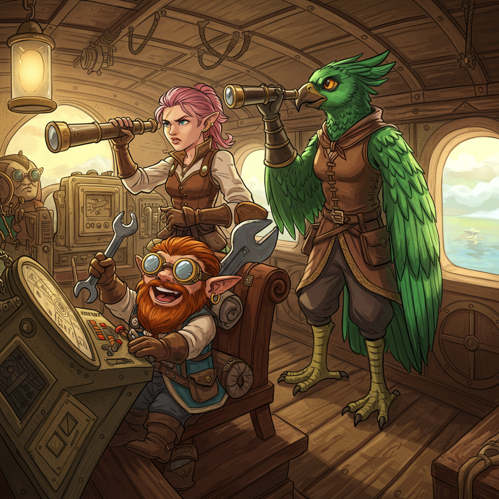 Fizzwick Dampfkessel Frxglyrb - Characters