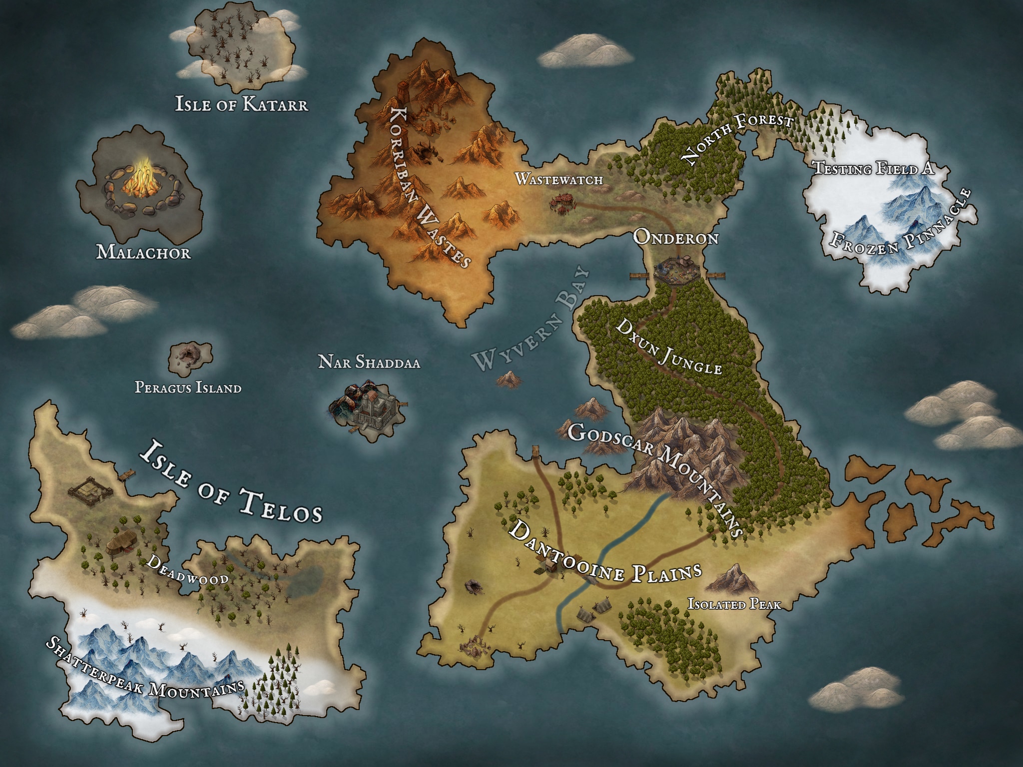 The Archipelago Maps