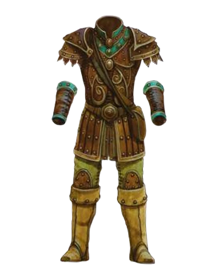 +1 Studded Leather Armor - Objects