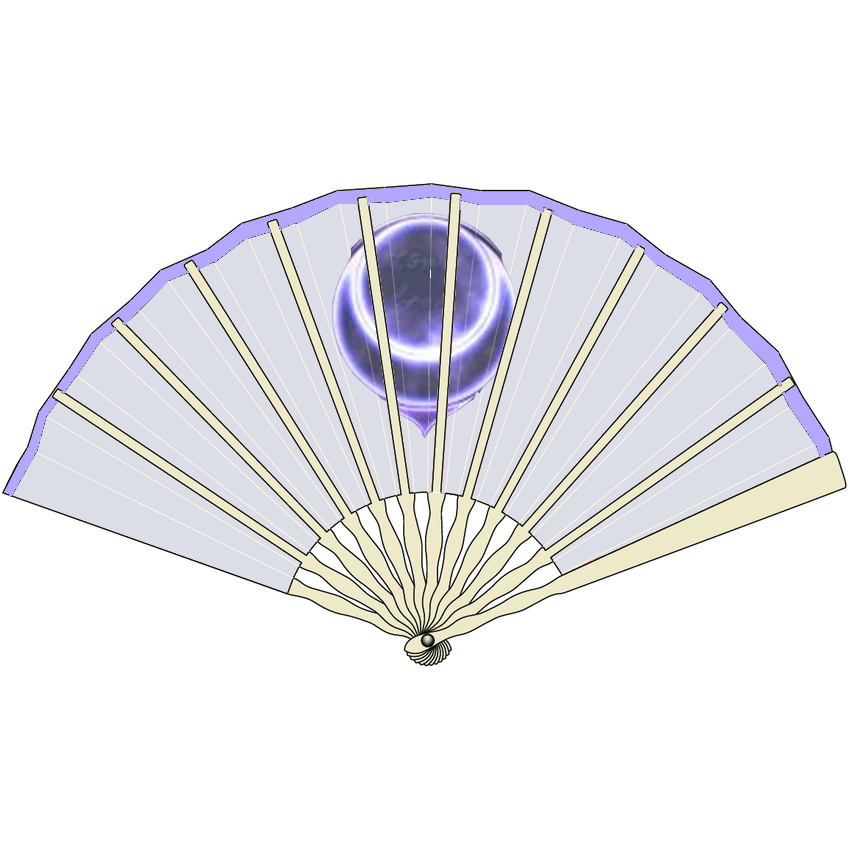 Eventail de combat Lunari Abilities - Kanka