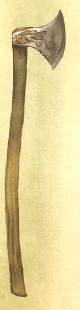 Hacha de mango largo - Objects - Kanka