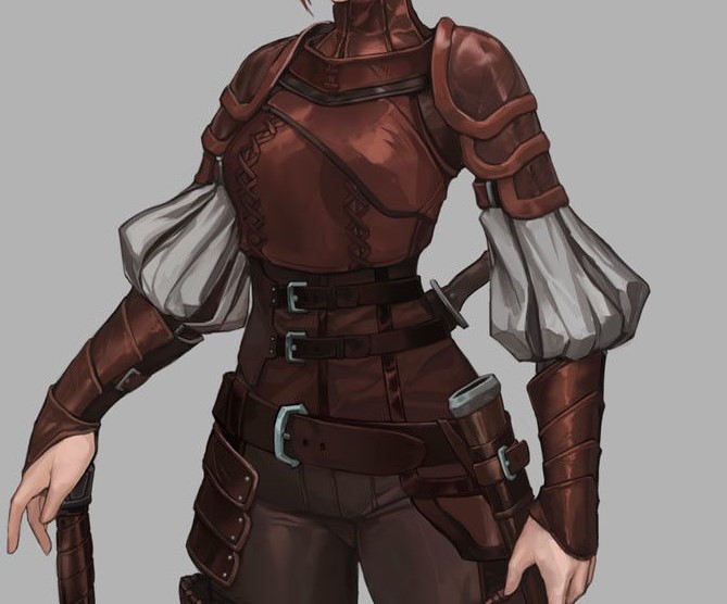 Armure en cuir - Objects - Kanka