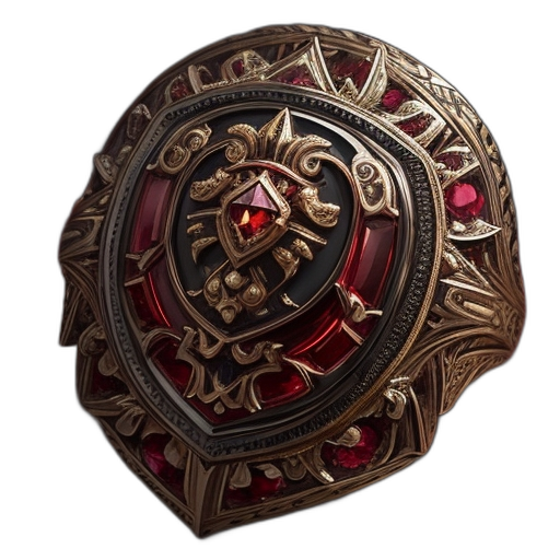 Warden's Garnet Ring - Objects