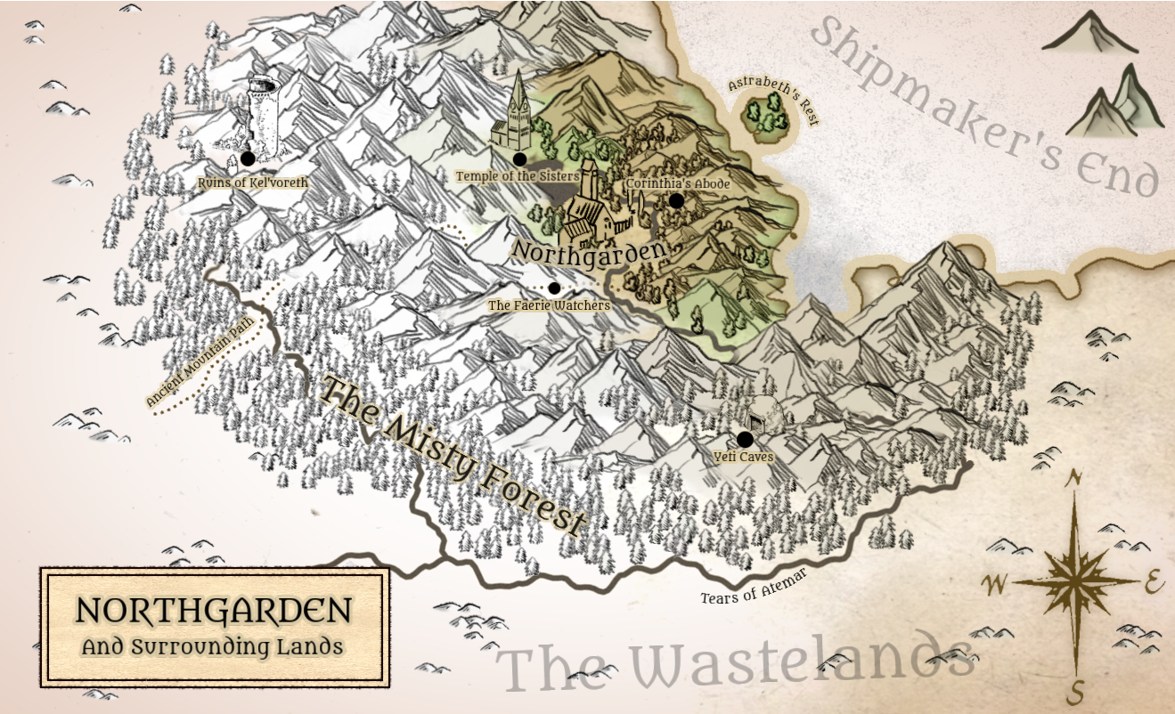 Bar'ledel Mountains - Locations - Kanka
