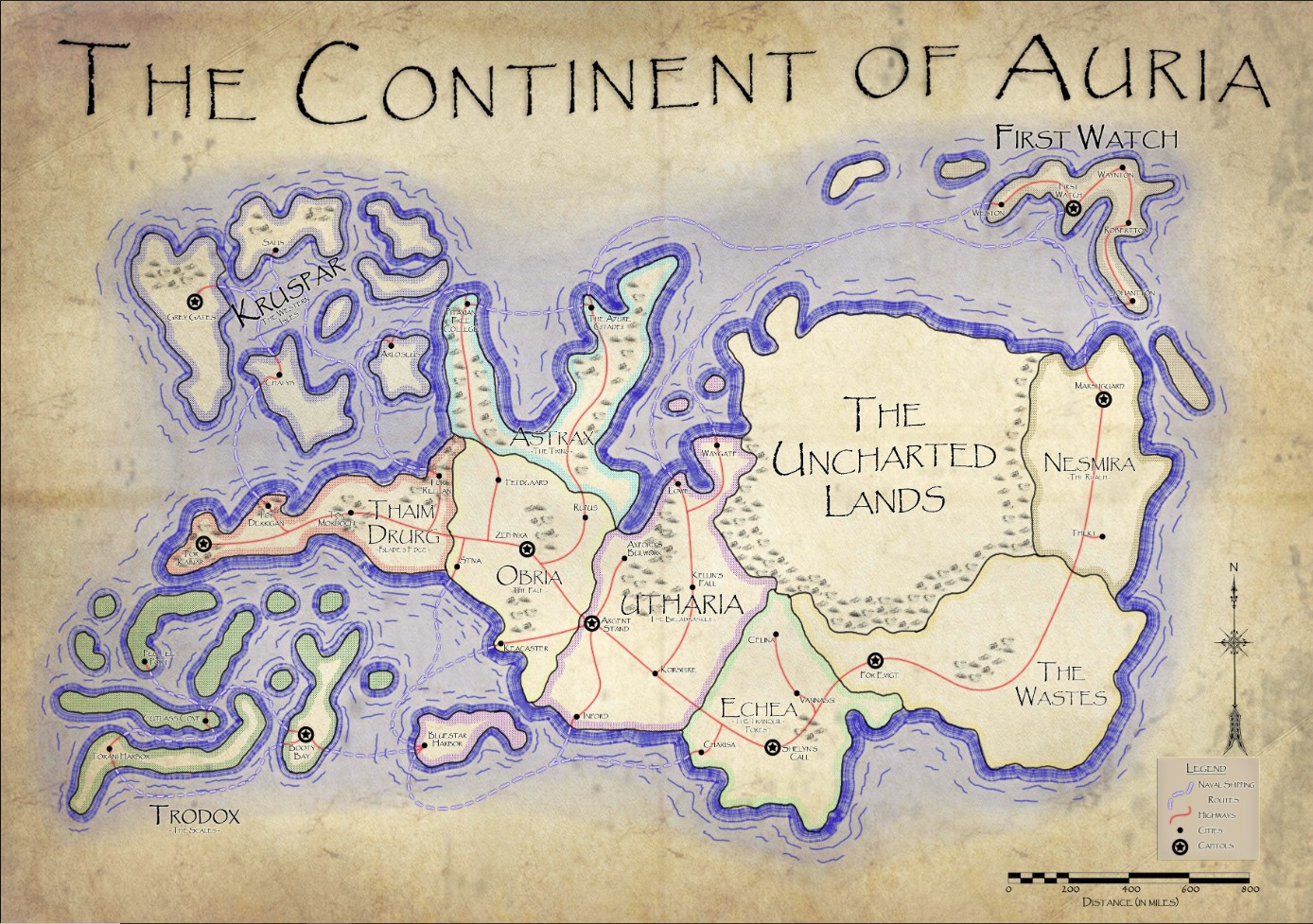 Auria - Locations - Kanka