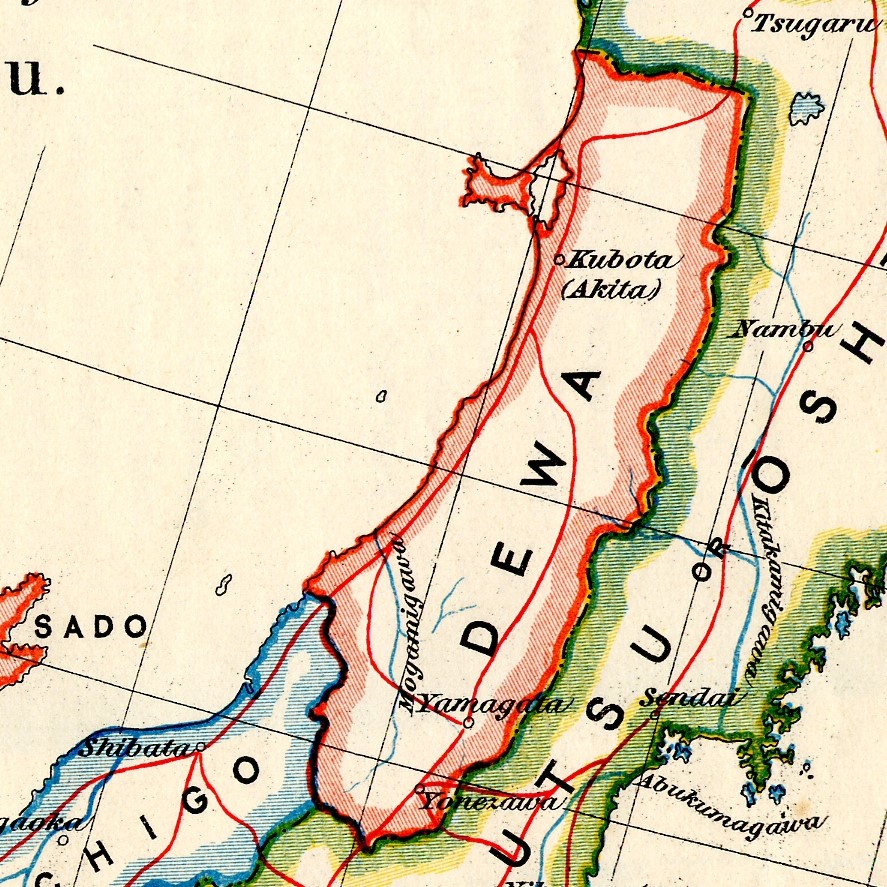 出羽国 Dewa province - 場所 Locales