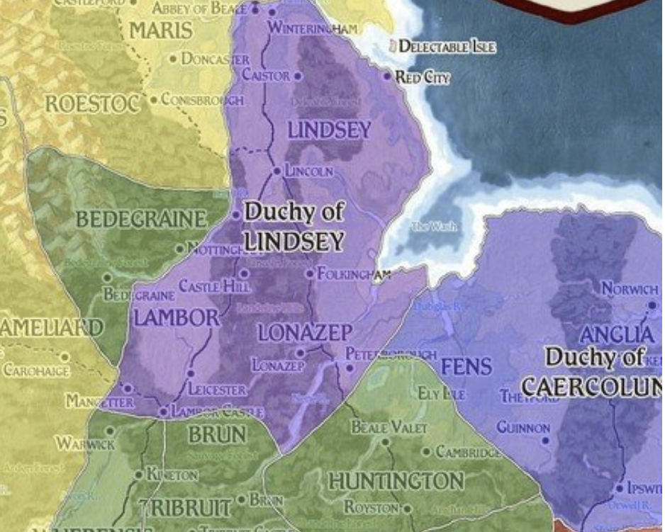 The Great Mire - Locations