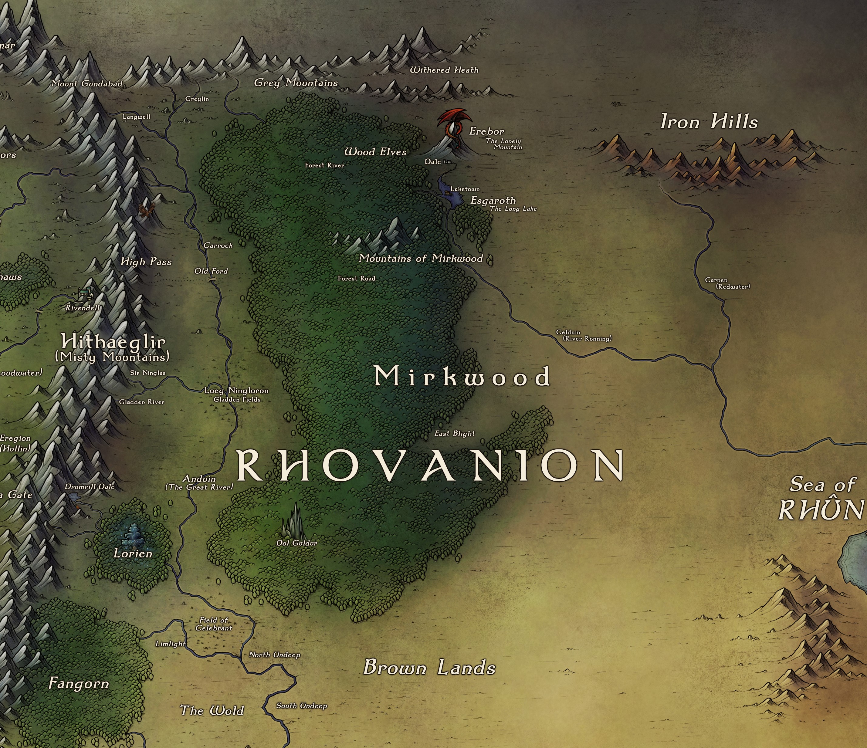RHOVANION - Locations - Kanka