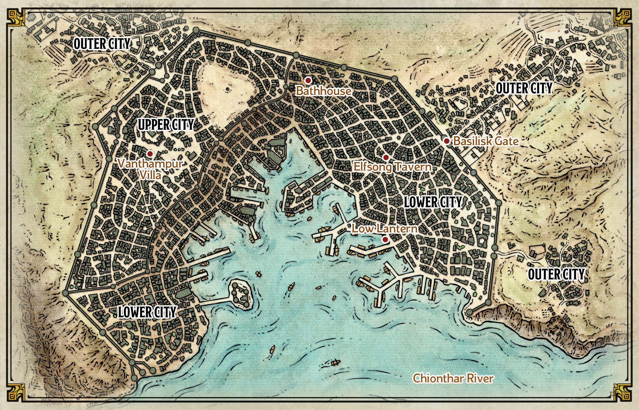 Baldur's Gate Map Maps - Kanka
