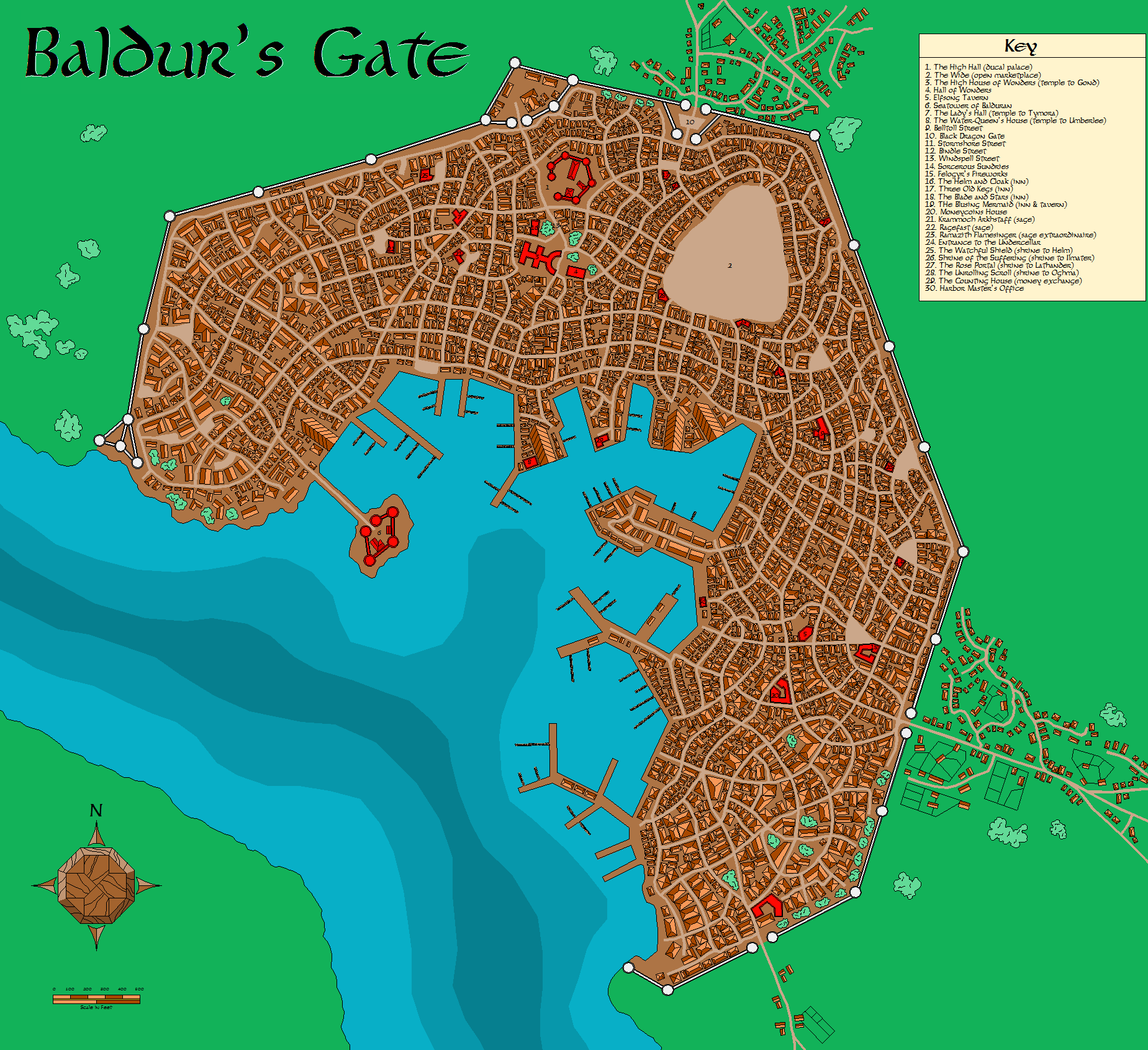 Portal de Baldur - Maps - Kanka