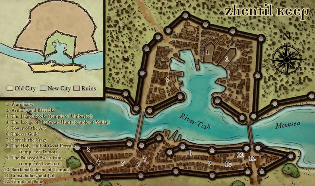Forte Zhentil - Maps - Kanka