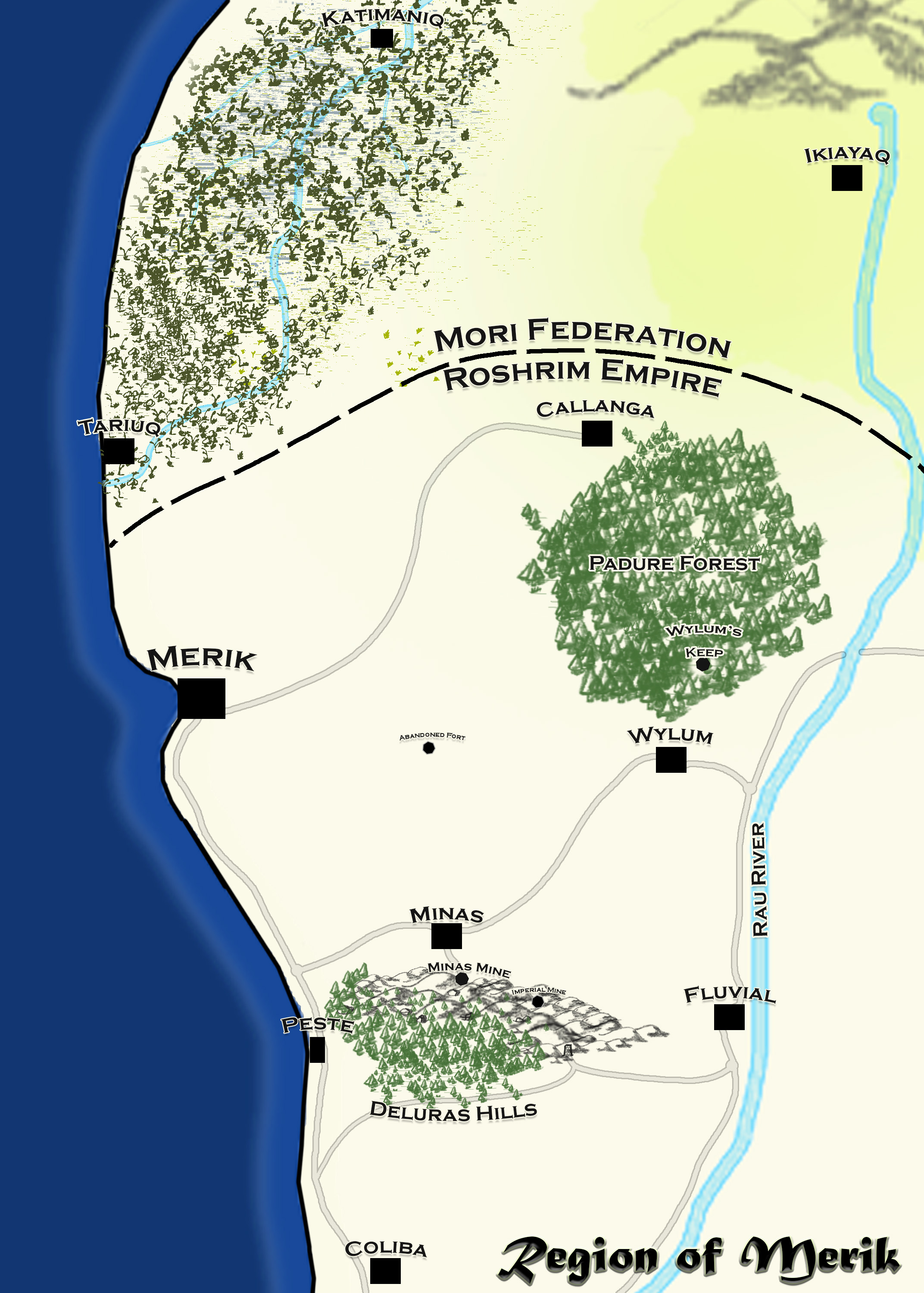 Merik Regional Map Assets