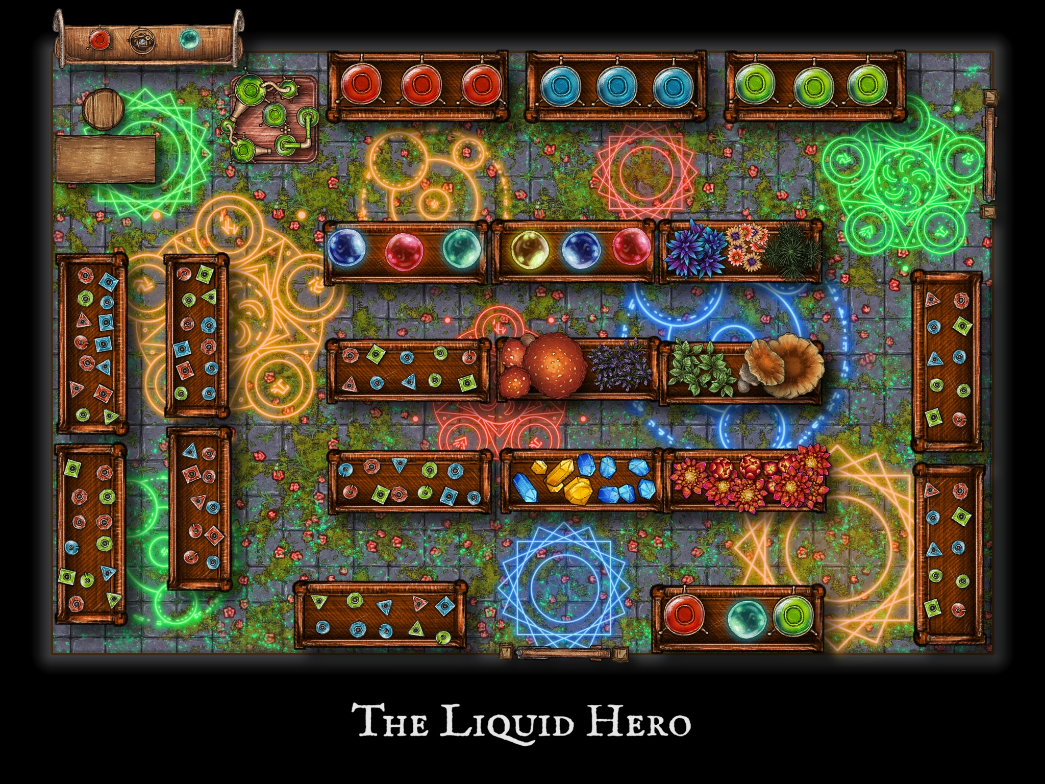 The Liquid Hero Maps