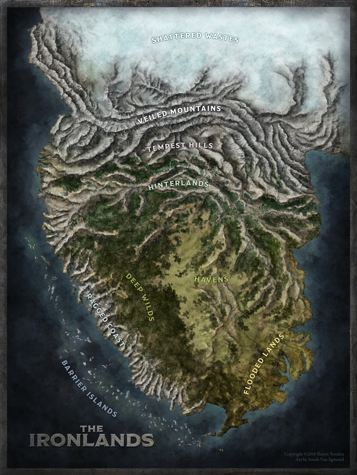 The Ironlands - Maps - Kanka