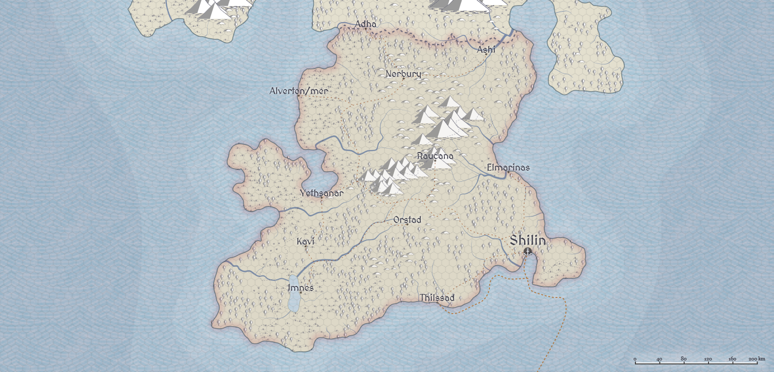 L'ile de Shilin Maps - Kanka