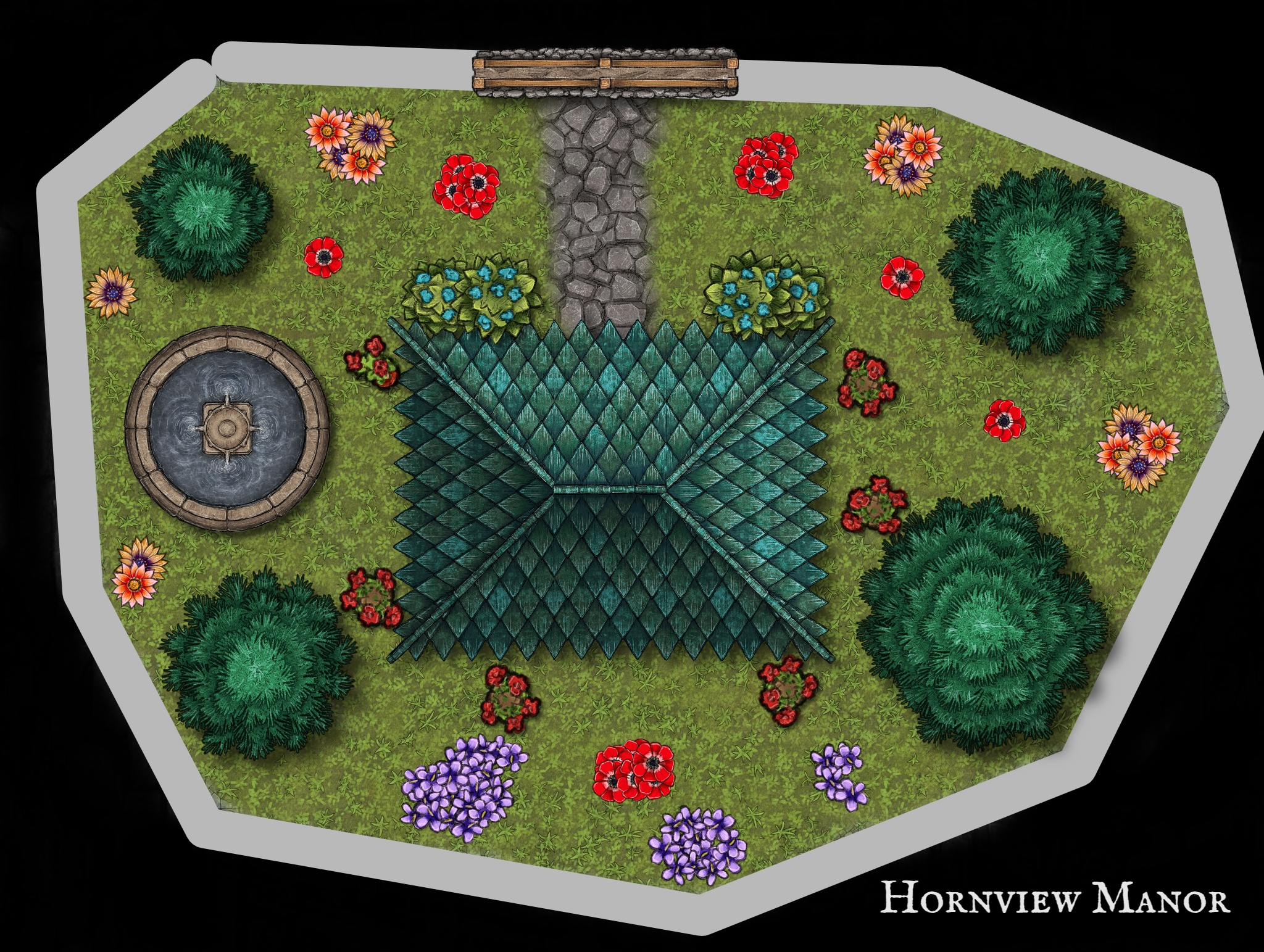 Hornview Manor Maps - Kanka
