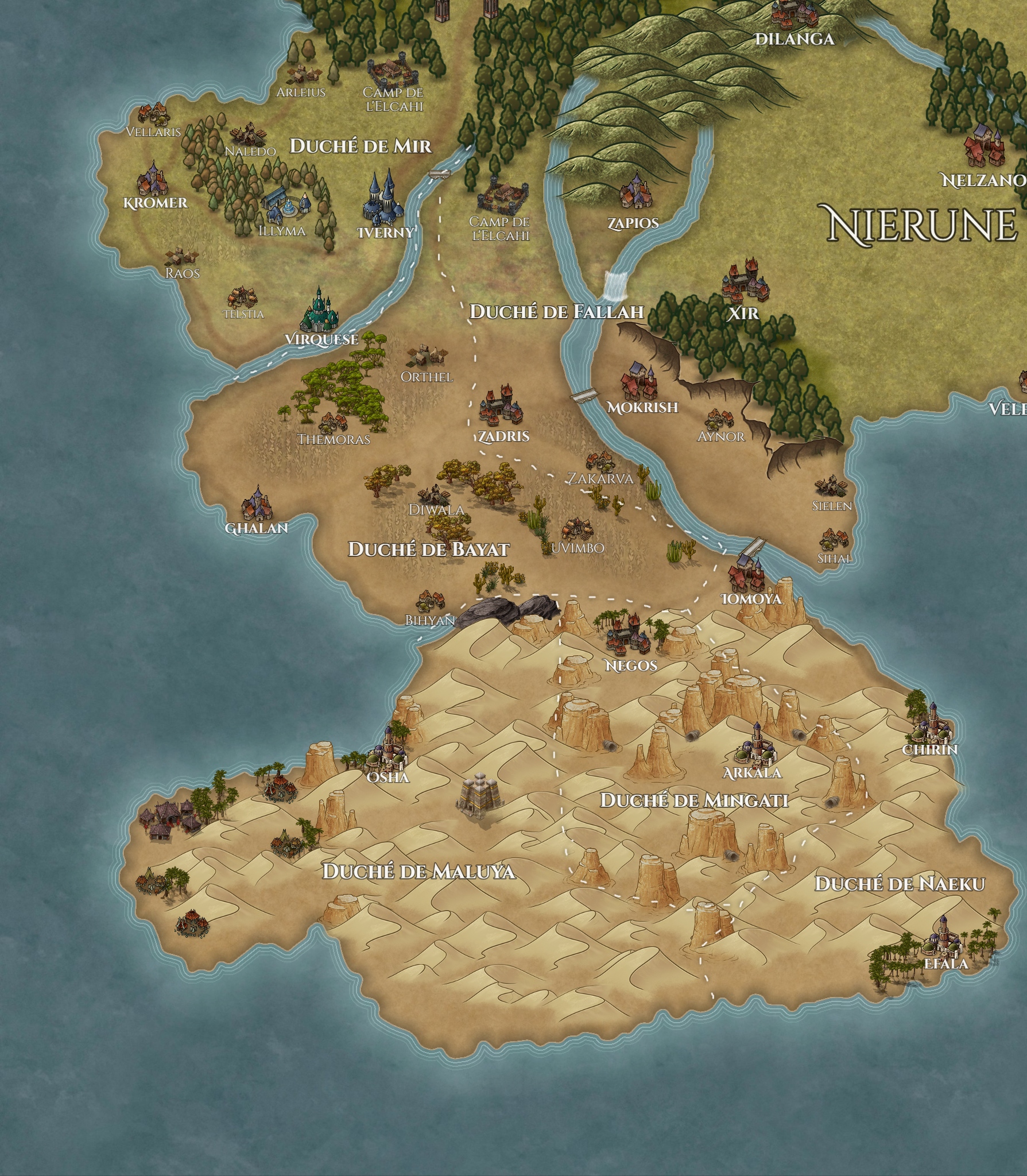 Carte du Trévenias - Maps - Kanka