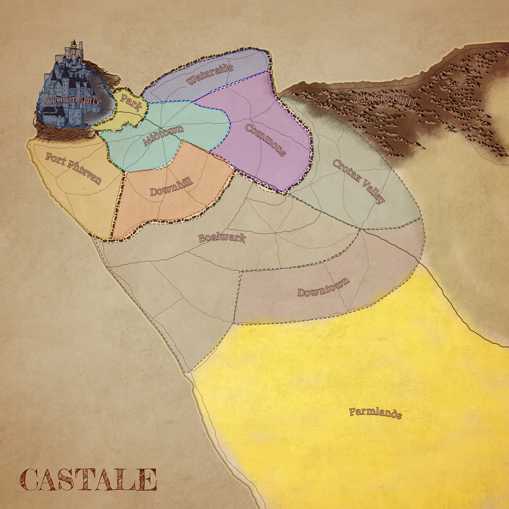 Map of Castale Maps - Kanka