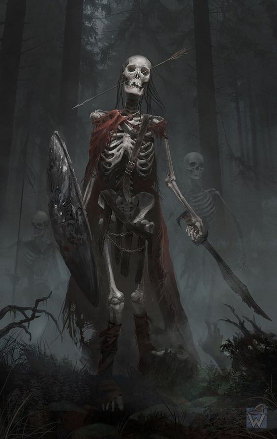 Awakened Skeleton - Races - Kanka