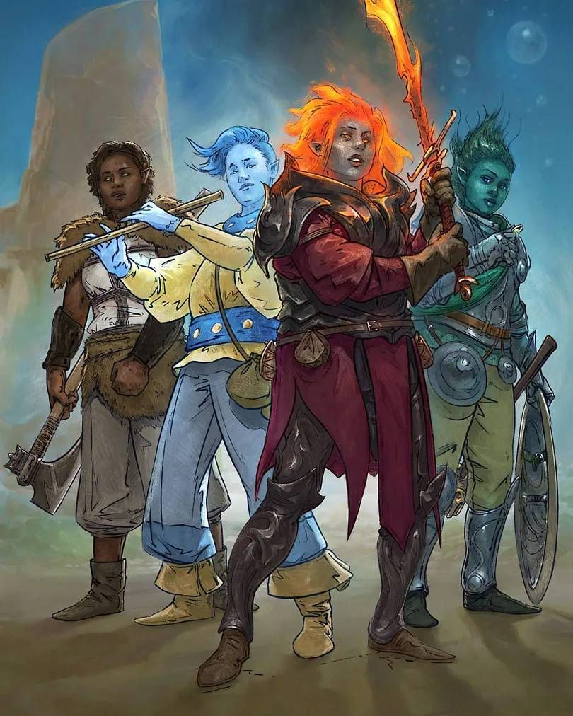 Genasi - Races - Kanka