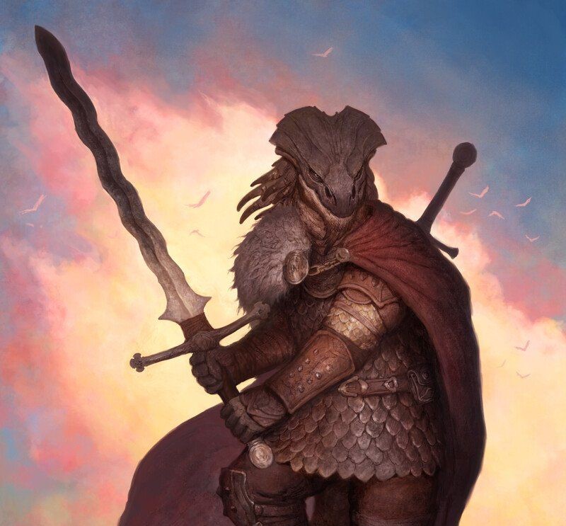 Dragonborn - Races - Kanka