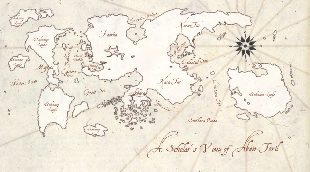 Trackless Sea Maps - Kanka