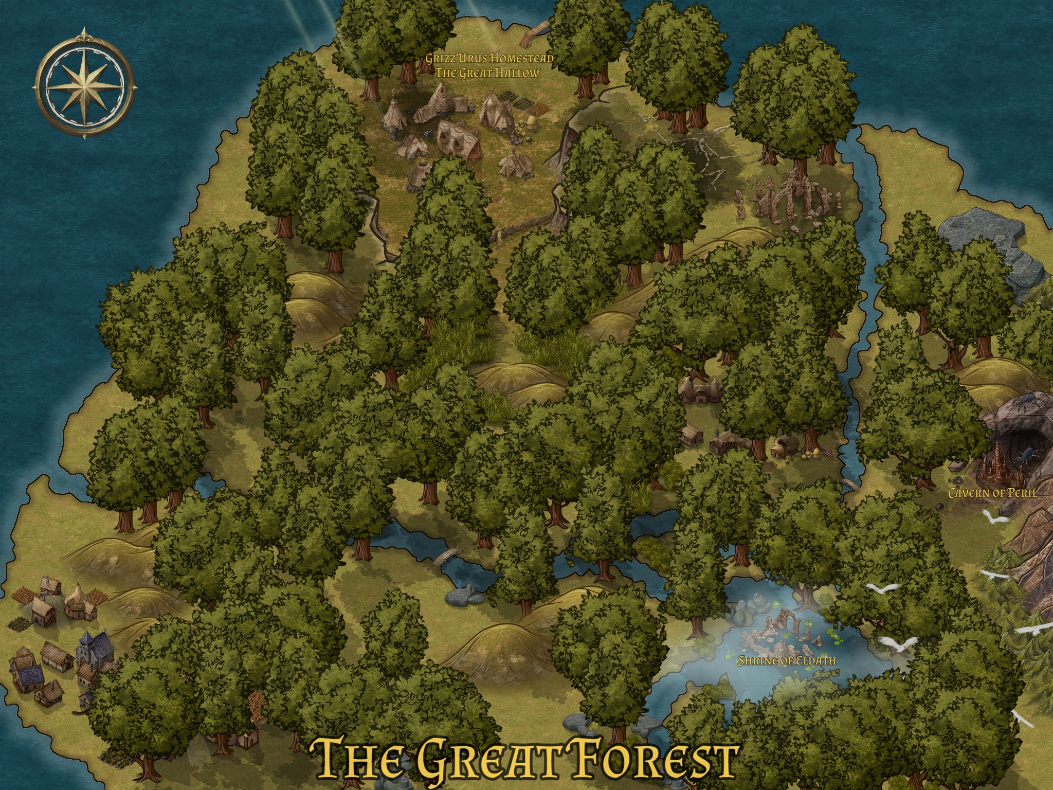 The Great Forest - Maps - Kanka